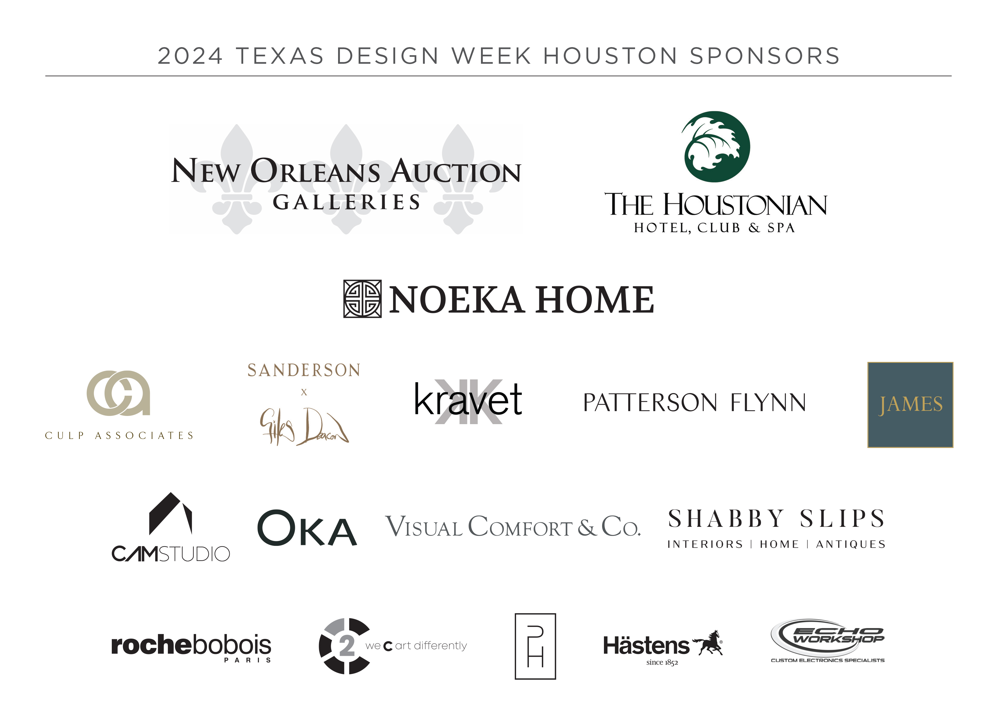 Sponsors - Texas Design Week Houston
